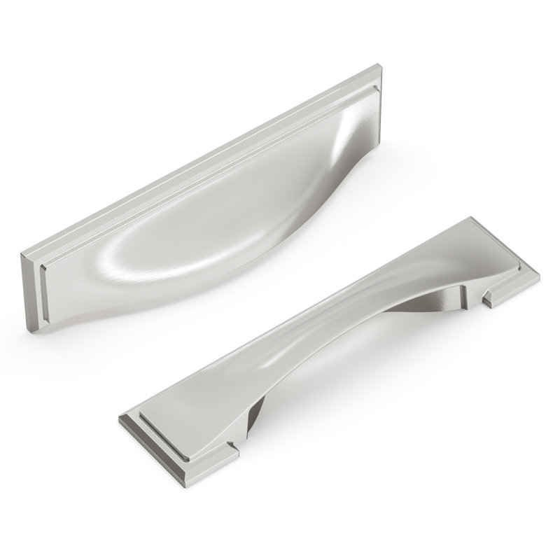 HickoryHardware Dover Kitchen Cabinet Handles, Solid Core Drawer Pulls for Cabinet Doors, 3", 3 ...